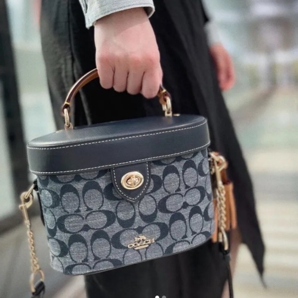 Coach | Bags | Coach Denim Kay Crossbody Bag | Poshmark